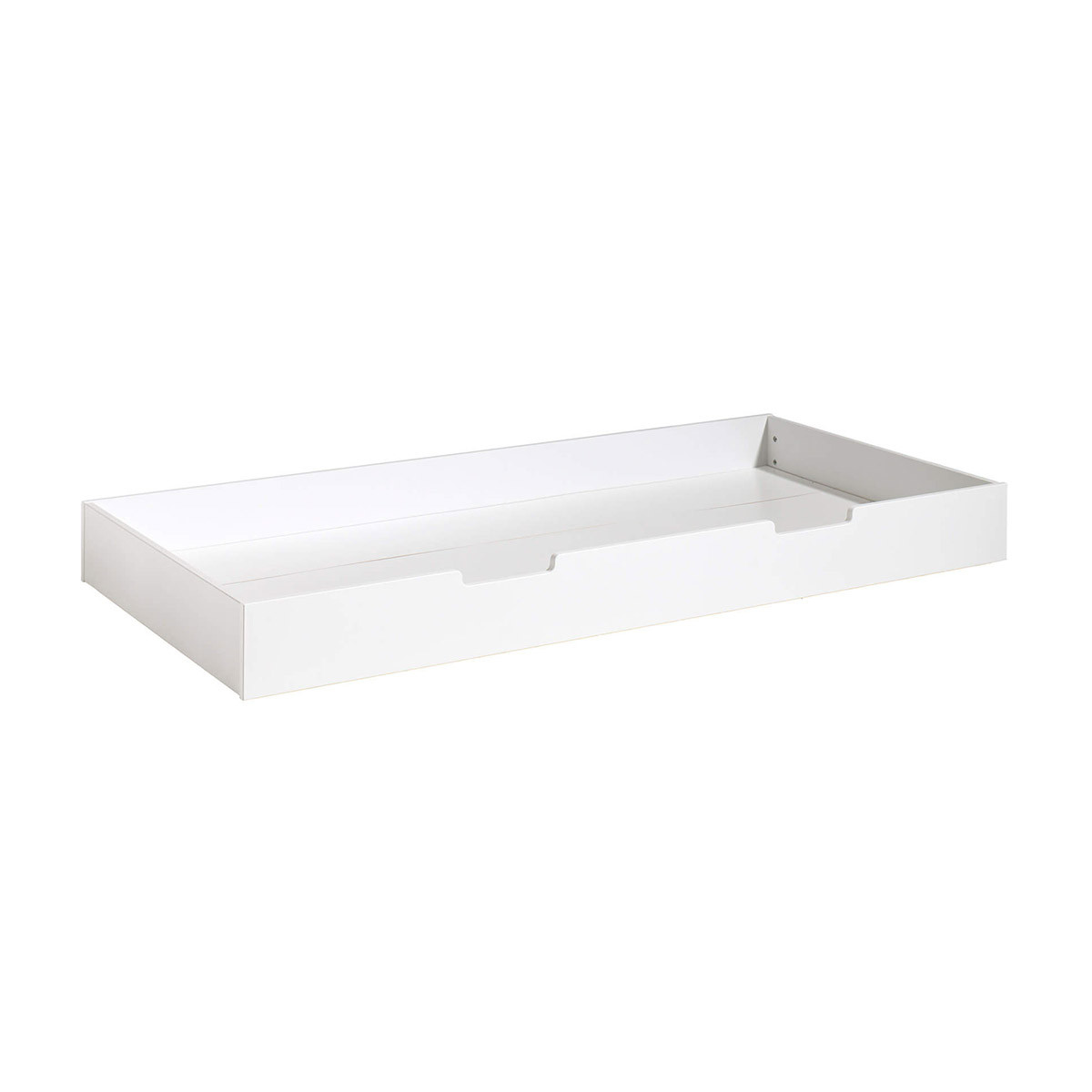 THOX - Tiroir pour Lit 90x200cm Blanc Sur Roulettes - Altobuy.fr ...