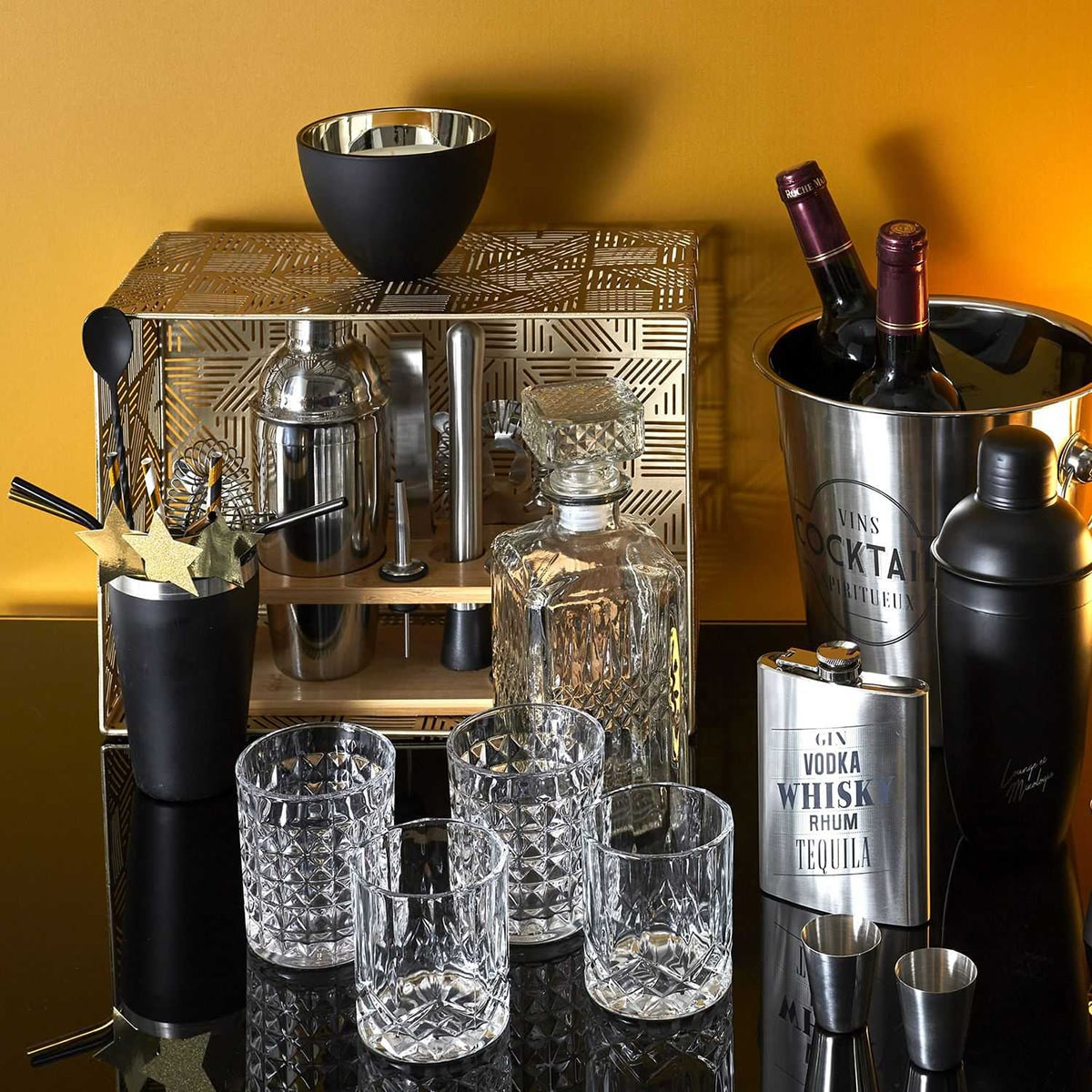 Service à Whisky avec Carafe et 4 Verres - PURMALT - Altobuy.fr