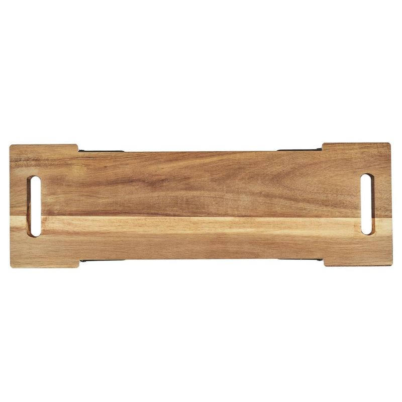 Planche Acacia sur Pied Métal 55 cm - GORIN - Altobuy.fr