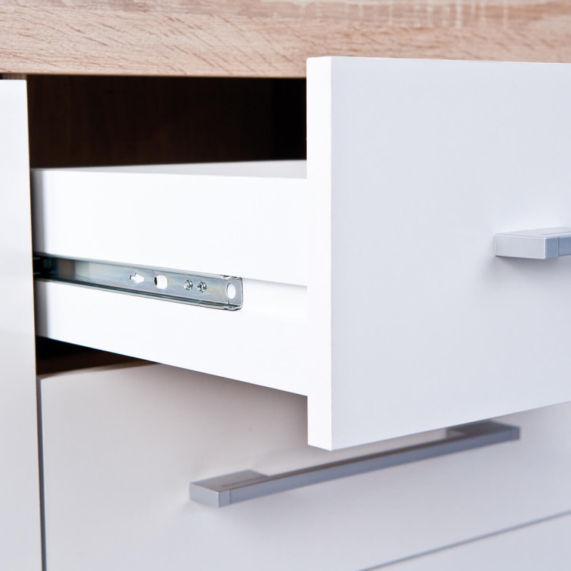 Wendy - Buffet 2 Portes 4 Tiroirs - Altobuy