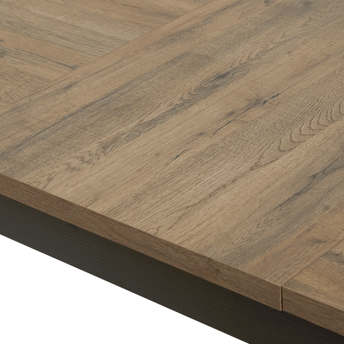 CARSON - Table Allongeable 180-230cm Effet Bois Naturel et Noir - Altobuy.fr - Meubles, Salons ...