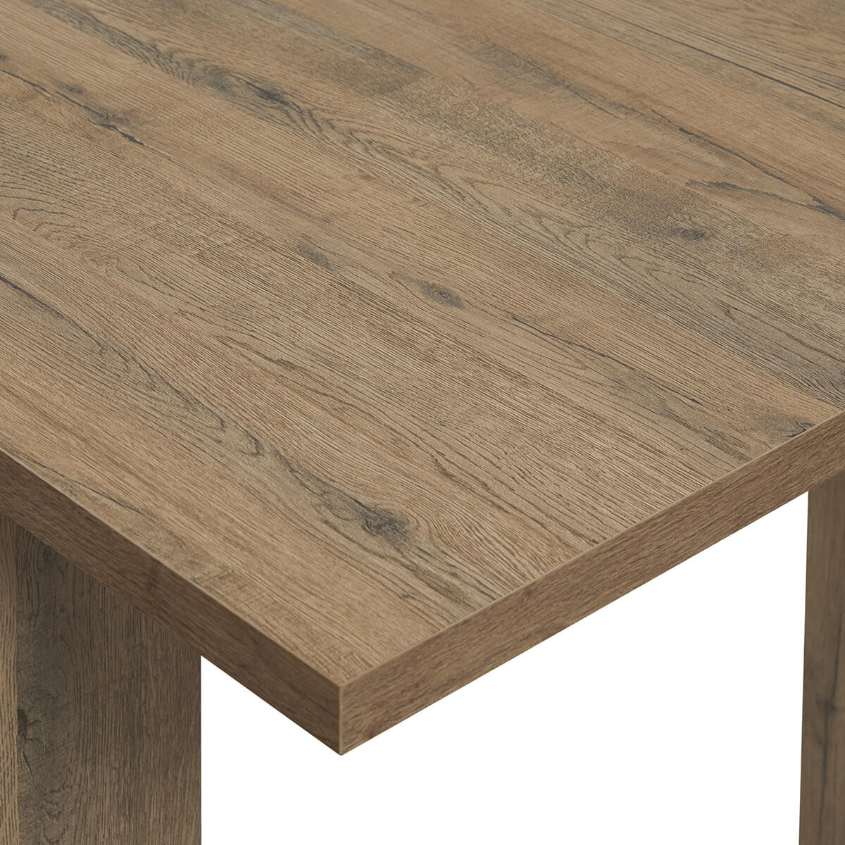 CARSON - Table Allongeable 180-230cm Effet Bois Naturel et Noir - Altobuy.fr - Meubles, Salons ...