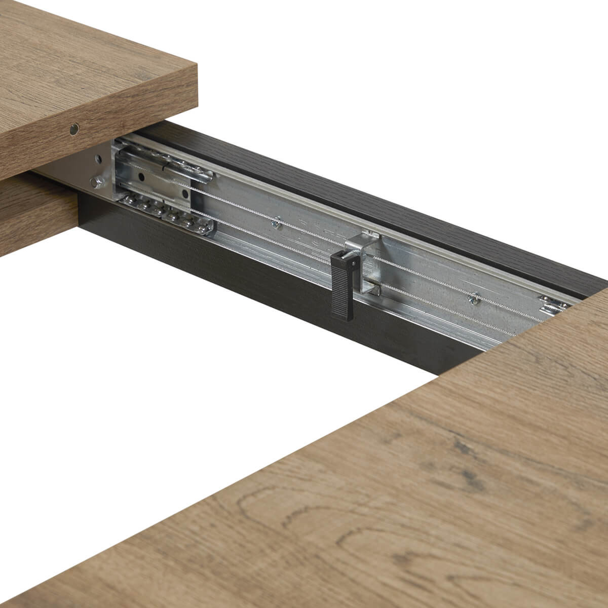 CARSON - Table Allongeable 180-230cm Effet Bois Naturel et Noir - Altobuy.fr - Meubles, Salons ...